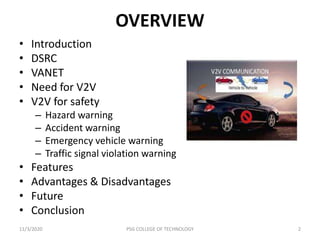 Vehicle to vehicle communication | PPTX