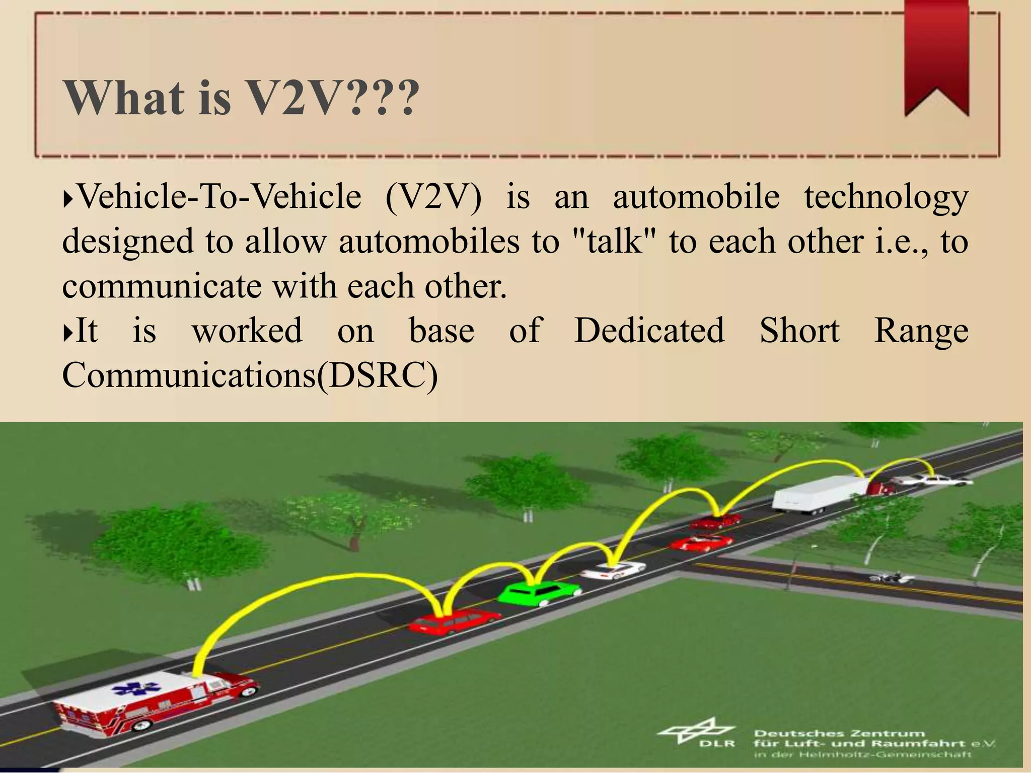 V2V communications | PPTX