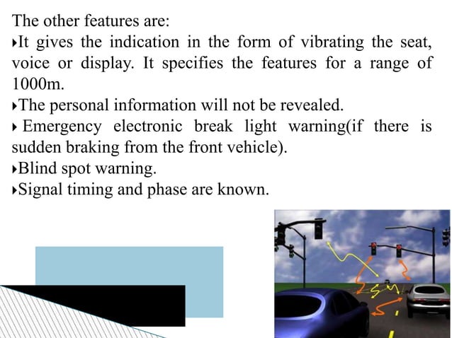 V2V communications | PPTX | Auto Technology | Automotive