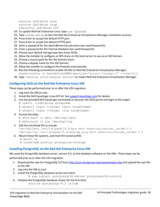 V2V migration to Red Hat Enterprise Virtualization on the Dell ...