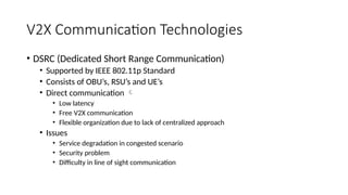 About V2X Communication V2X presentation slides | PPTX