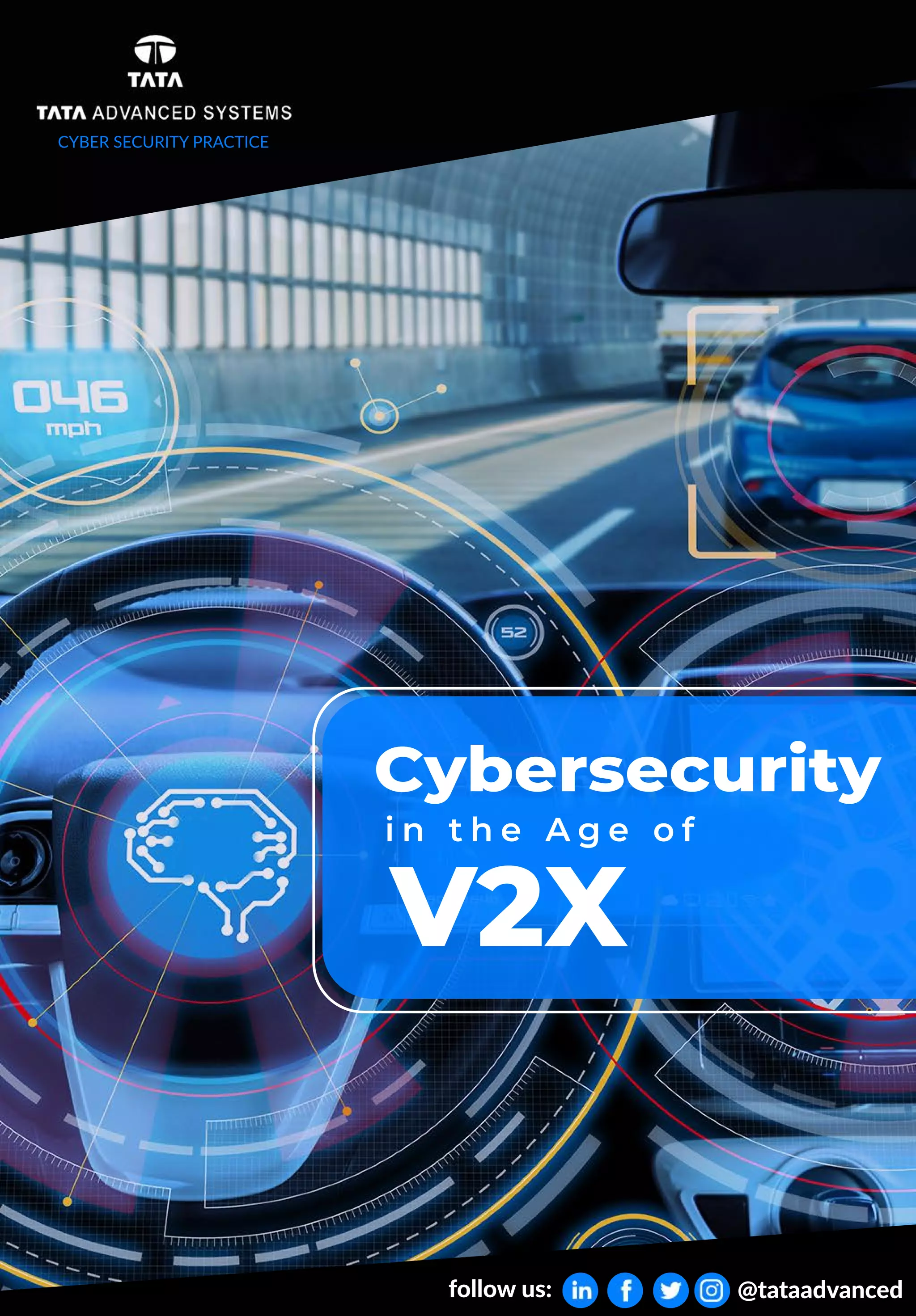 What is V2X? Cyber-security in the age of V2X | PDF
