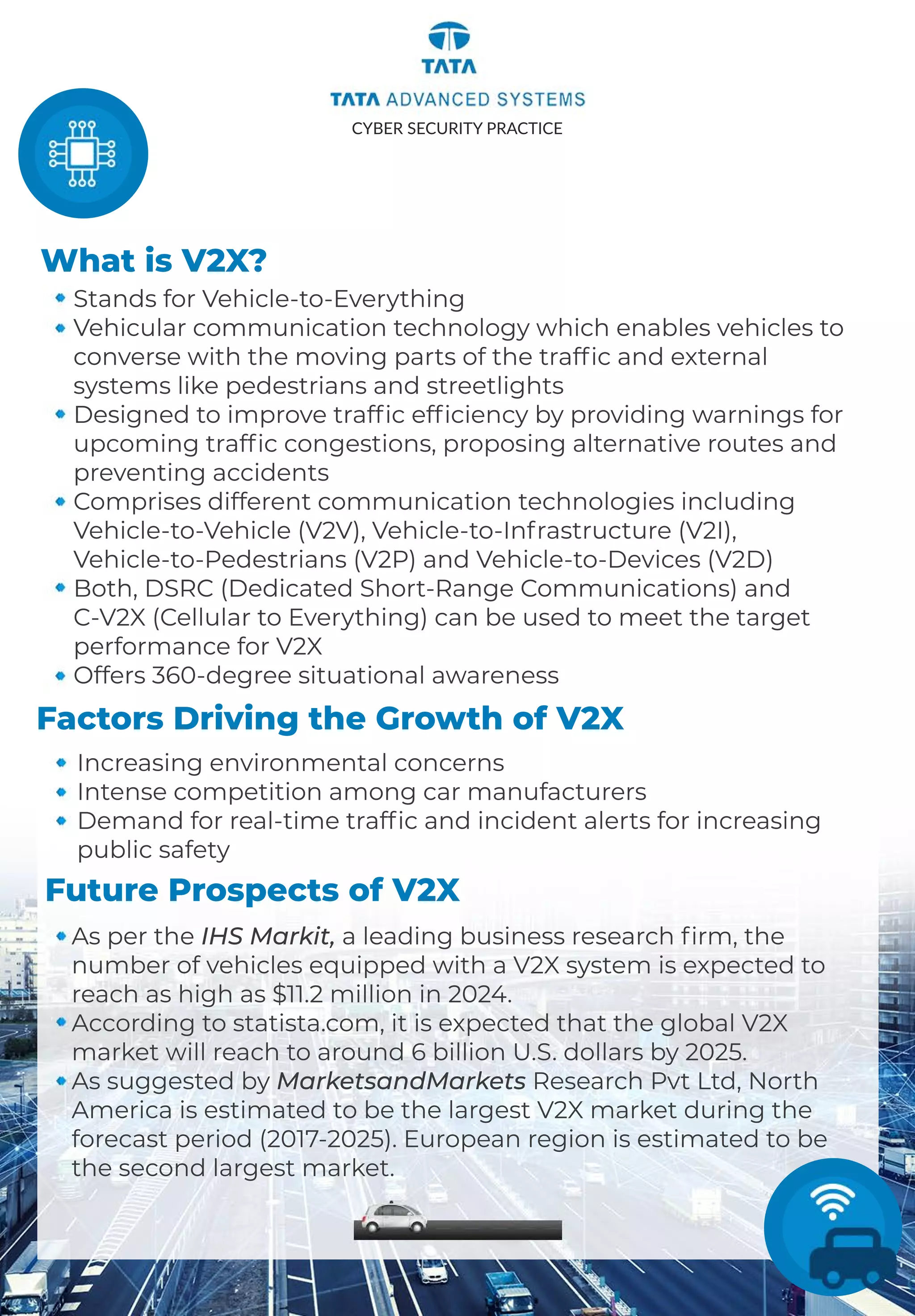 What is V2X? Cyber-security in the age of V2X | PDF