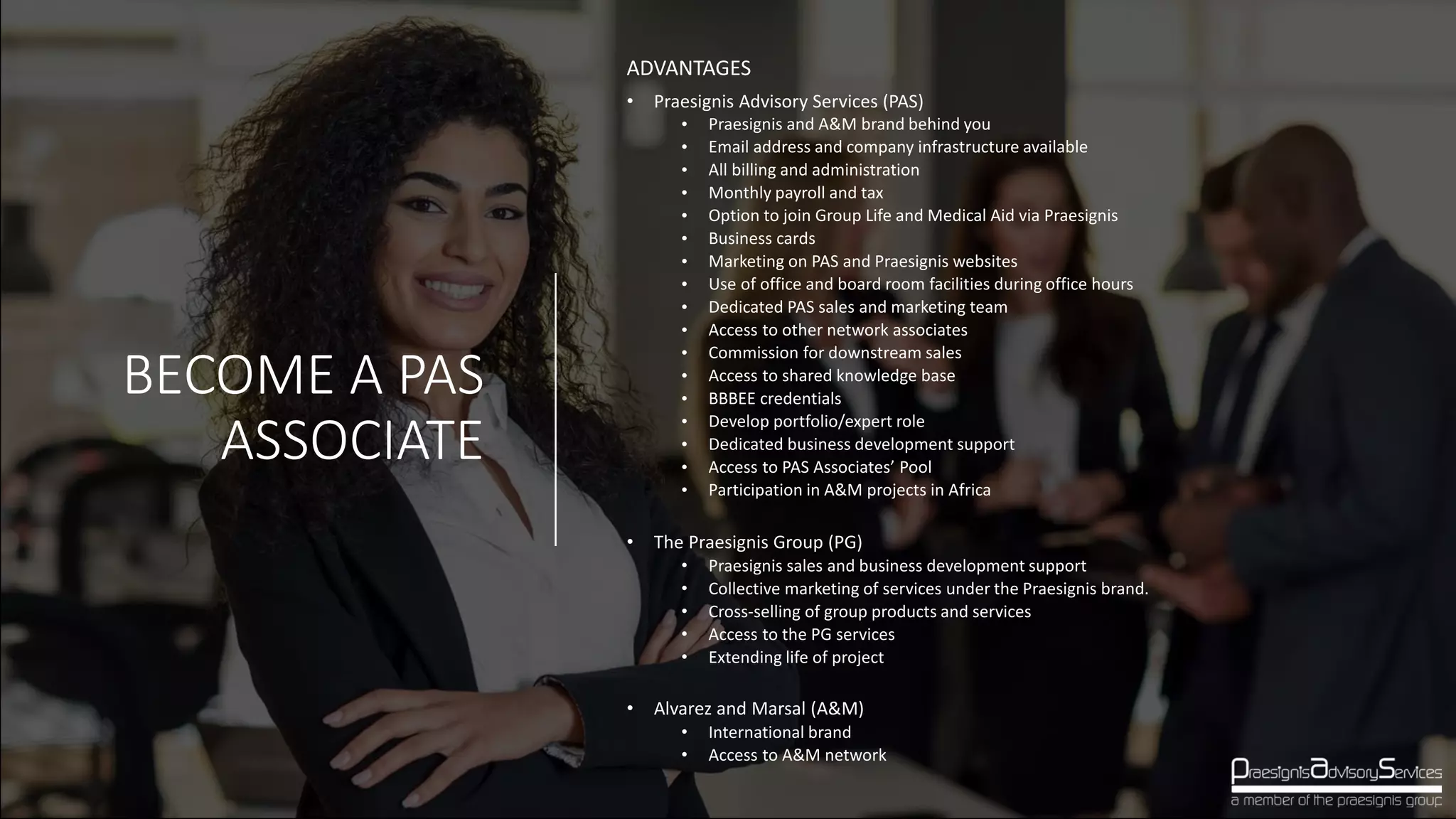 Praesignis Advisory Services (PAS) | PPT