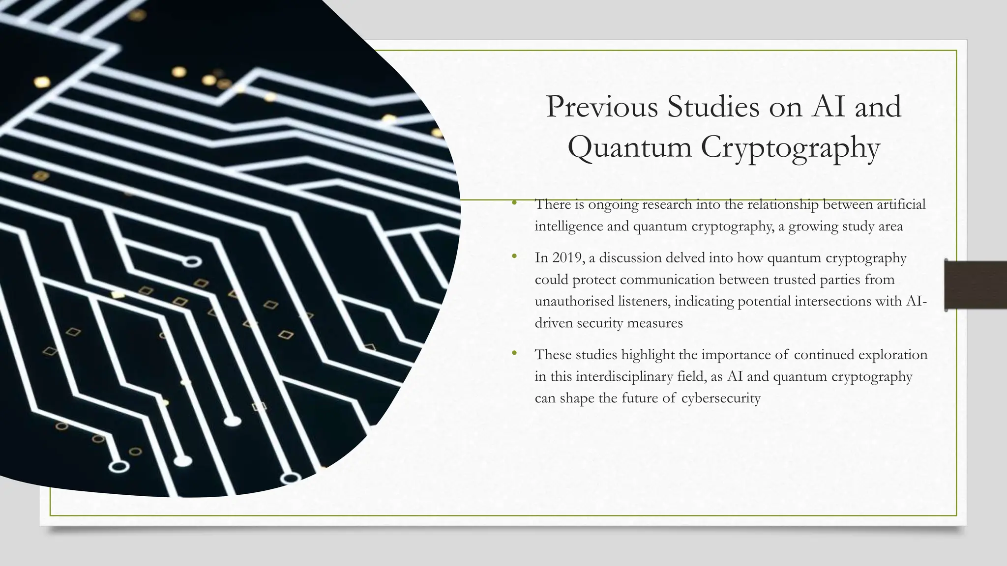 Artificial Intelligence and Quantum Cryptography | PPTX