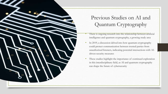 Artificial Intelligence and Quantum Cryptography | PPTX