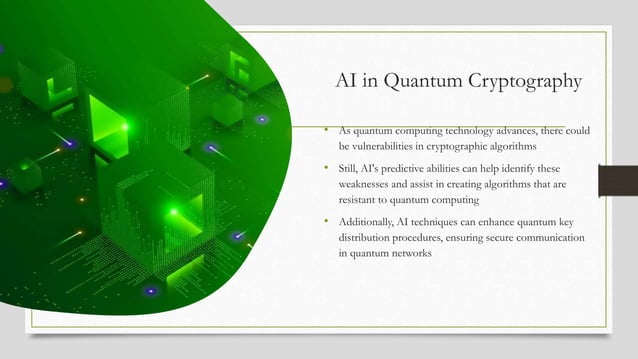 Artificial Intelligence and Quantum Cryptography | PPTX
