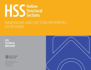 V3 astm-a1085 dimensions-section-properties | PDF