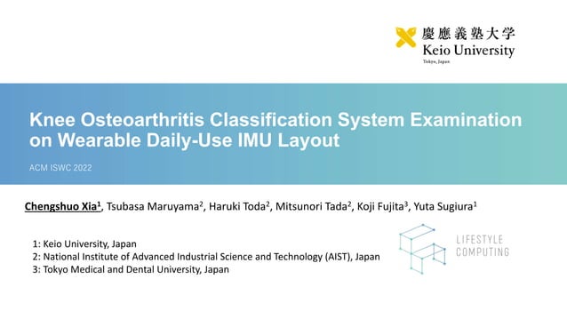 Knee Osteoarthritis Classification System Examination on Wearable Daily ...