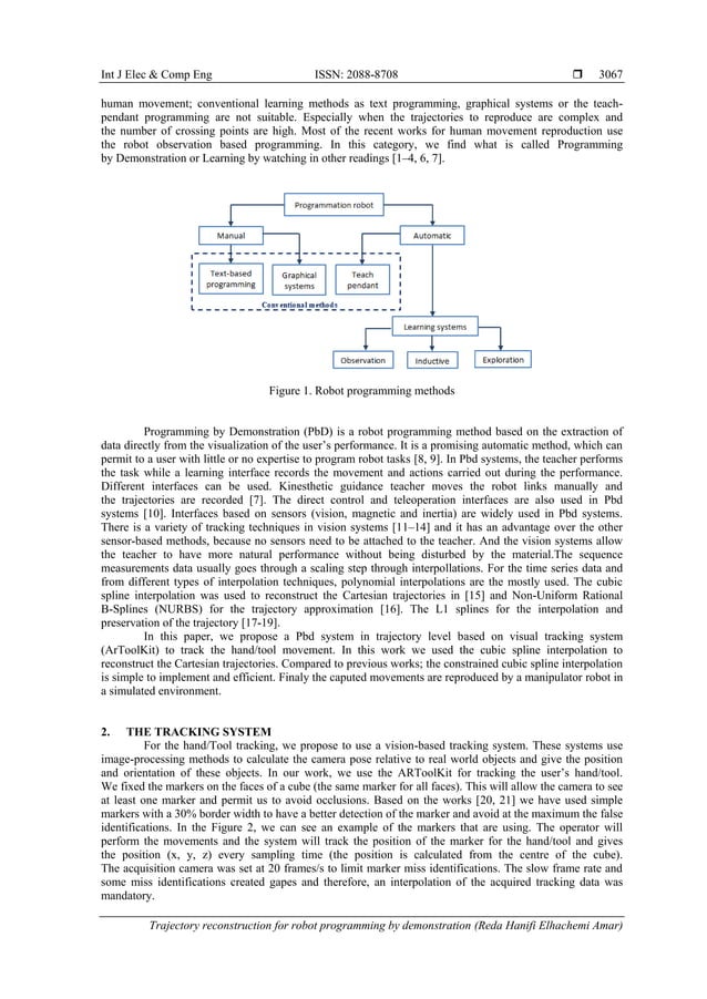 Trajectory reconstruction for robot programming by demonstration | PDF