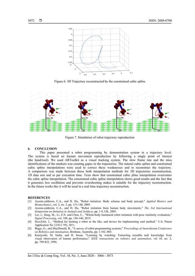 Trajectory reconstruction for robot programming by demonstration | PDF