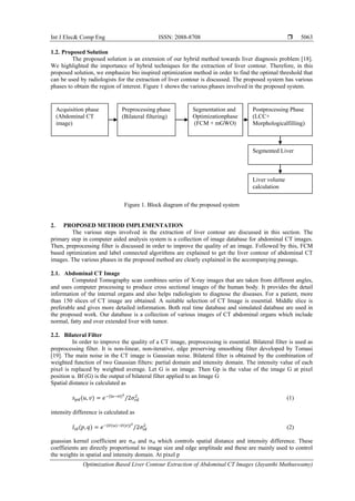 Optimization Based Liver Contour Extraction of Abdominal CT Images | PDF
