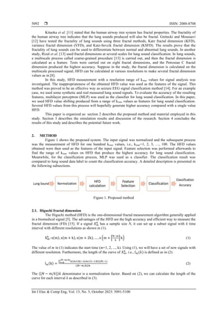 Lung sound classification using multiresolution Higuchi fractal dimension measurement | PDF