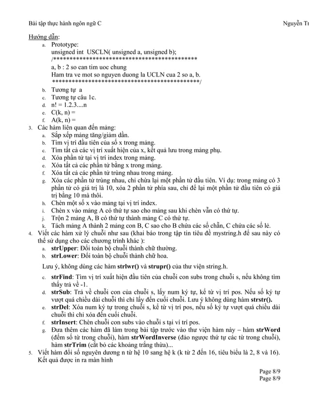 Bai tap c.doc (đã phục hồi) | PDF