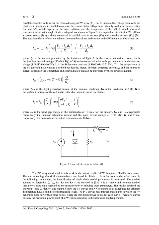 Improved strategy of an MPPT based on the sliding mode control for a PV system | PDF