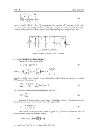 Improved strategy of an MPPT based on the sliding mode control for a PV system | PDF