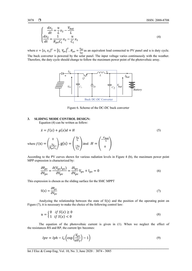 Improved strategy of an MPPT based on the sliding mode control for a PV ...