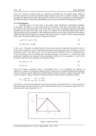 Energy efficient chaotic whale optimization technique for data ...