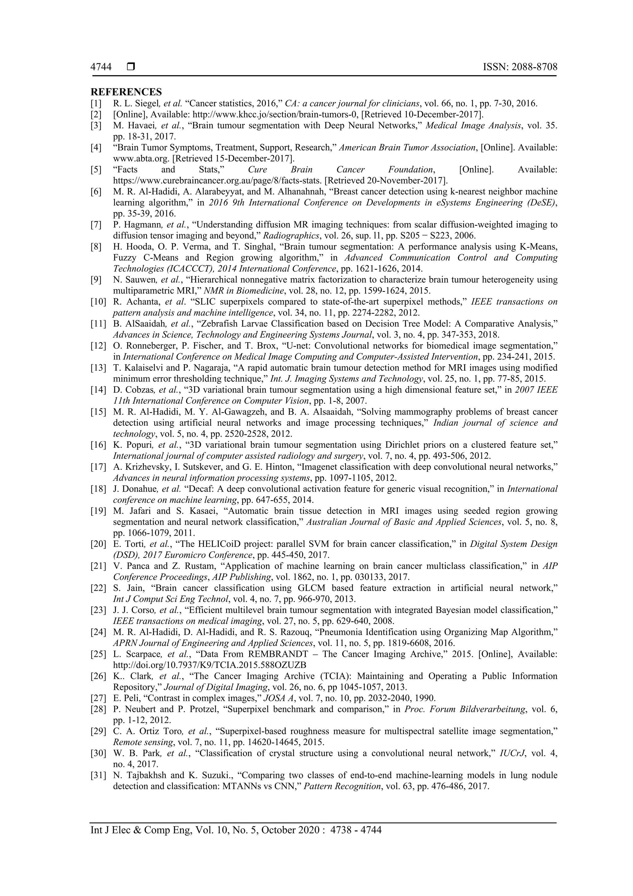 Glioblastomas brain tumour segmentation based on convolutional neural networks | PDF | Brain and ...