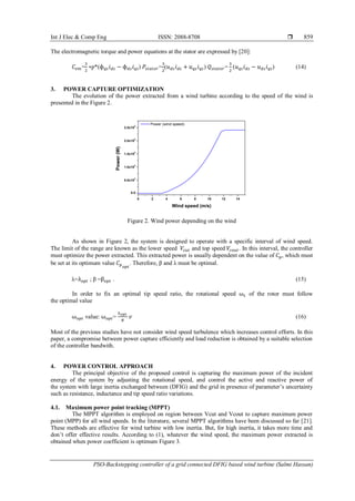 PSO-Backstepping controller of a grid connected DFIG based wind turbine | PDF