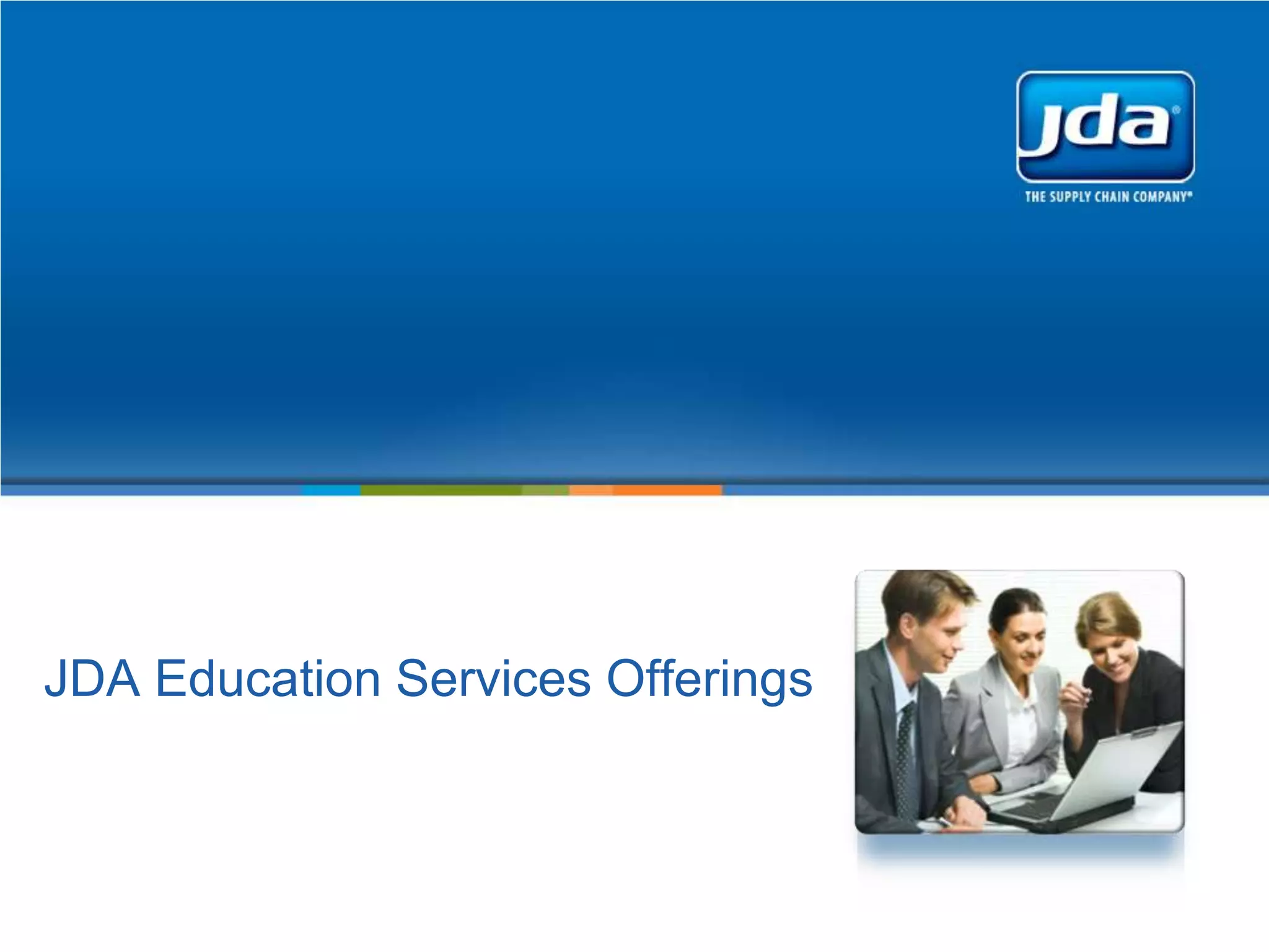 Introduction to JDA Software Education Services | PPTX
