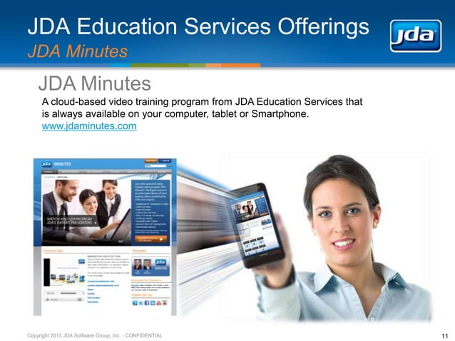 Introduction to JDA Software Education Services | PPTX