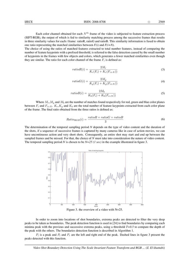 Video Shot Boundary Detection Using The Scale Invariant Feature Transform and RGB Color Channels ...