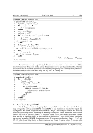 A NURBS-optimized dRRM solution in a mono-channel condition for IEEE ...