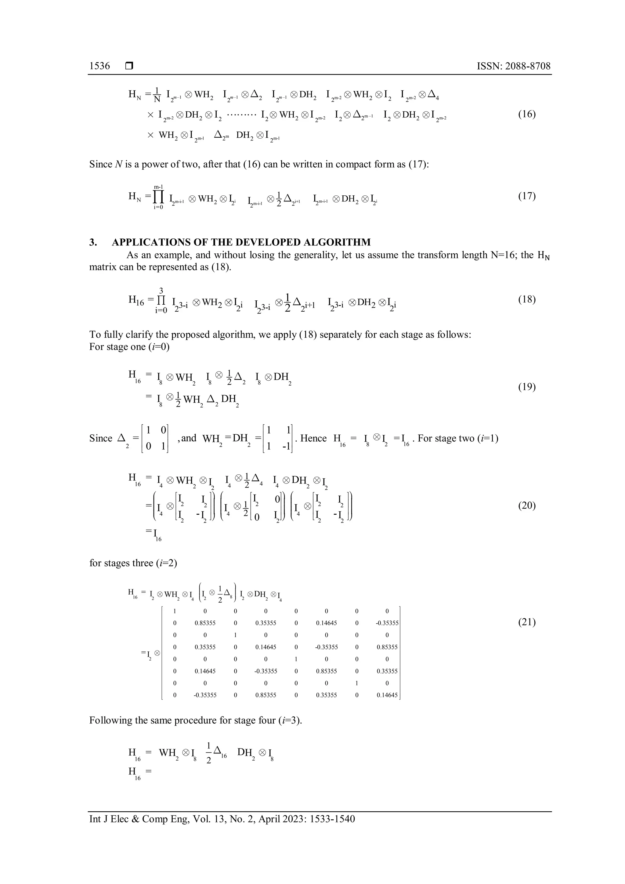New fast Walsh–Hadamard–Hartley transform algorithm | PDF