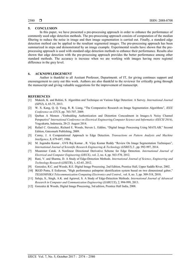 Comparative Analysis Of Common Edge Detection Algorithms Using Pre