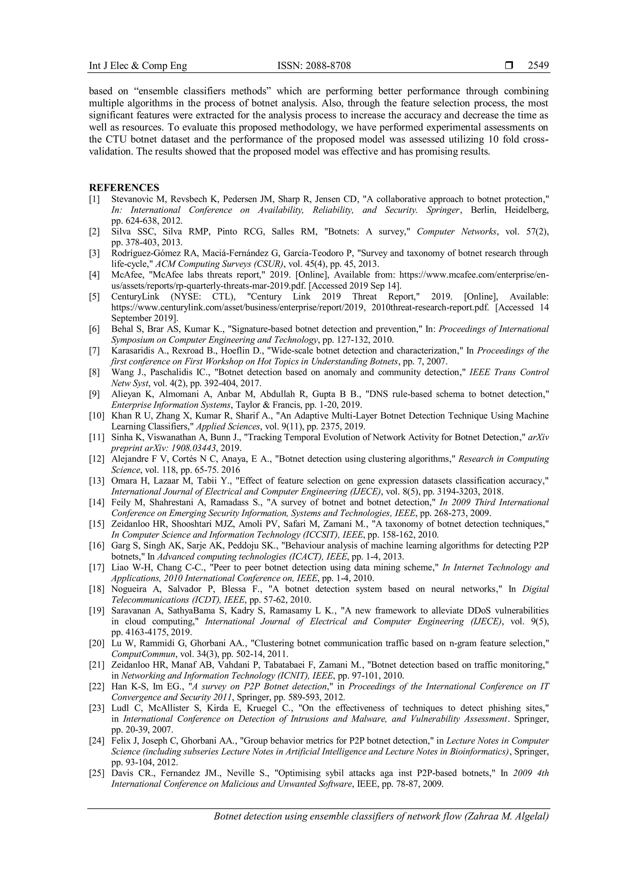 Botnet Detection Using Ensemble Classifiers Of Network Flow Pdf
