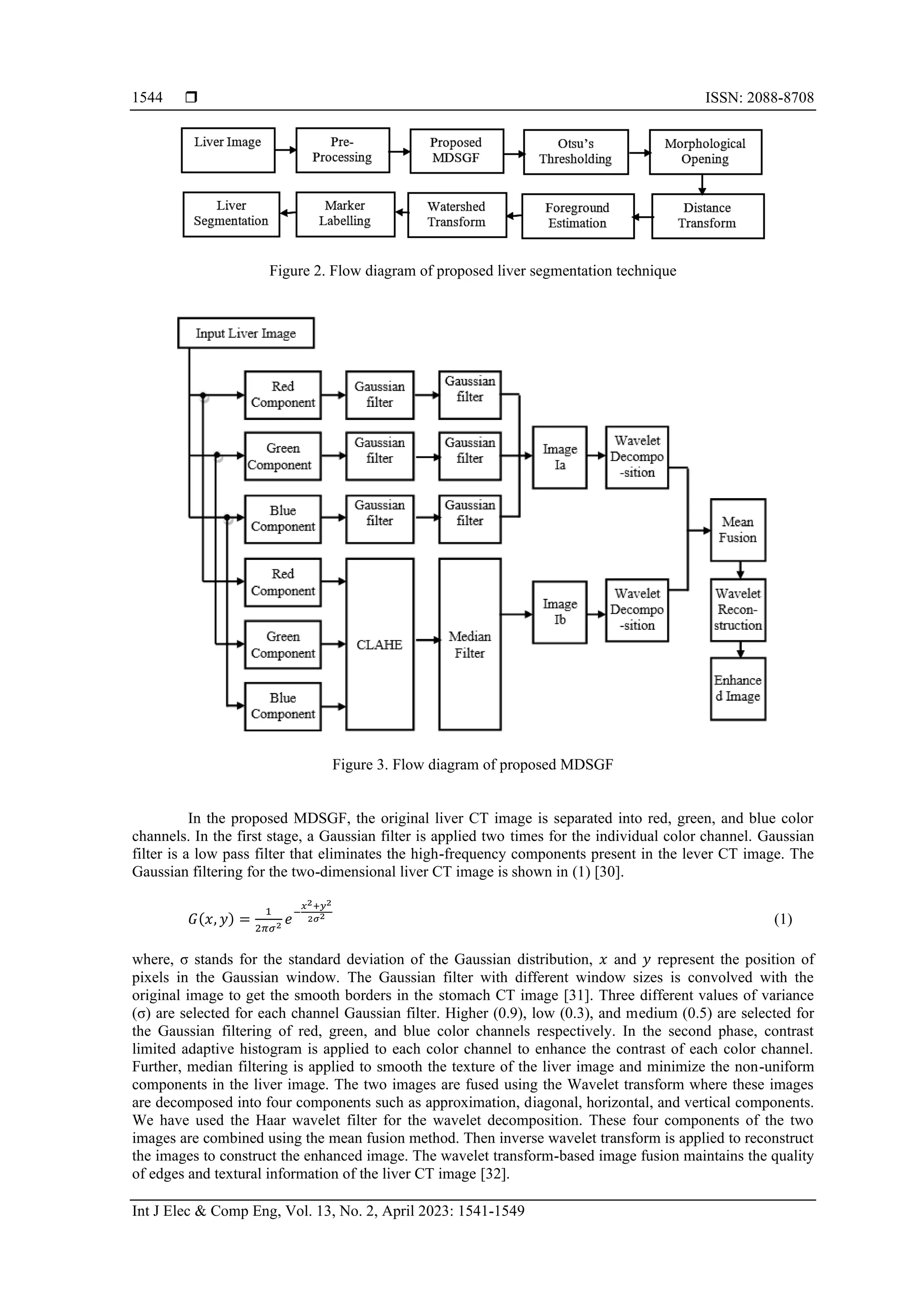 Liver segmentation using marker controlled watershed transform | PDF