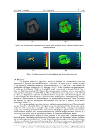 A 3D reconstruction-based method using unmanned aerial vehicles for the representation and ...