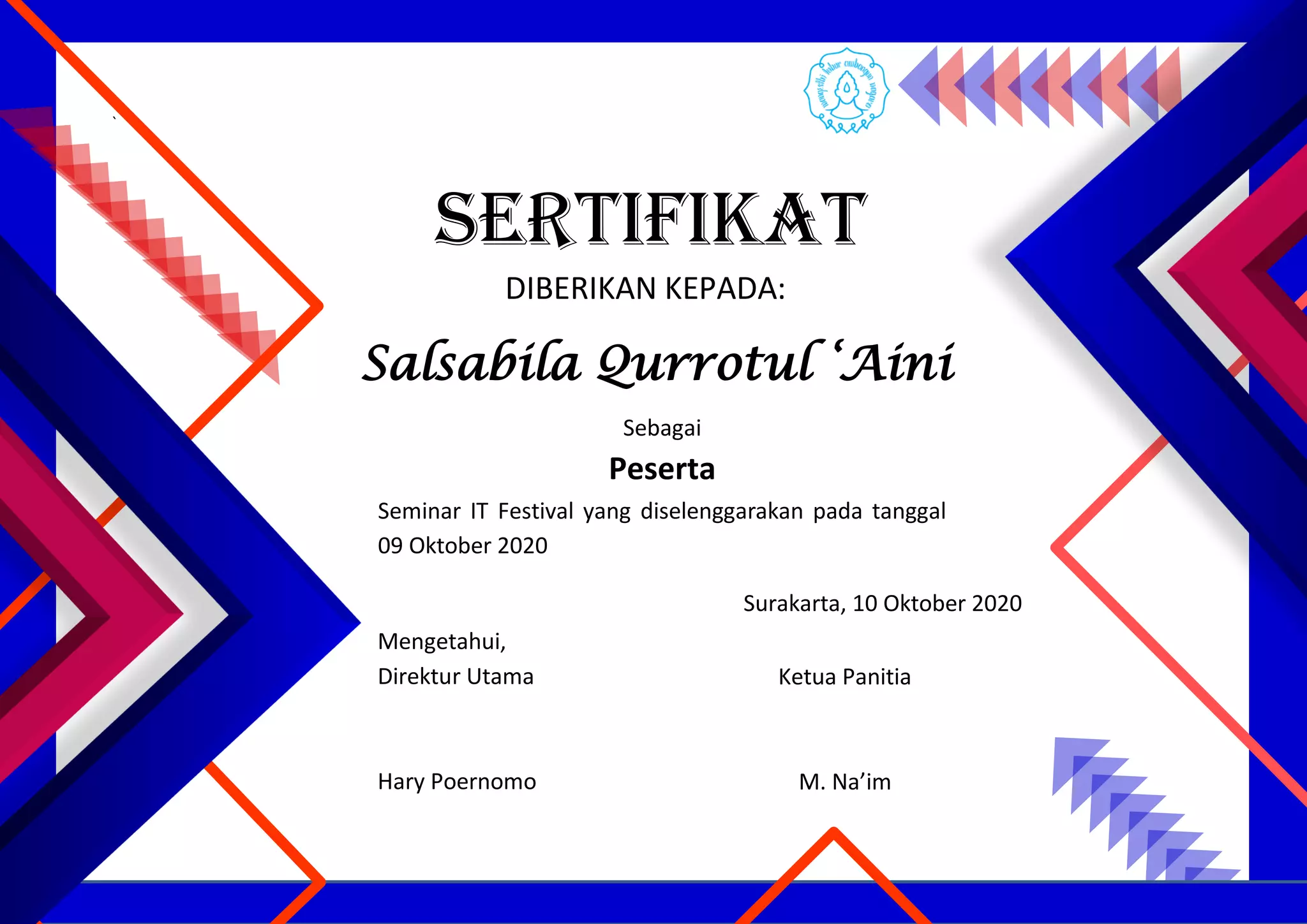 Design Sertifikat | PDF