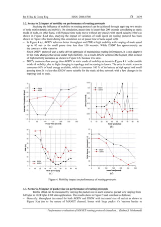 Performance evaluation of MANET routing protocols based on QoS and energy parameters | PDF