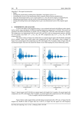 Provably secure and efficient audio compression based on compressive sensing | PDF