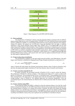 An effective feature selection using improved marine predators algorithm for Alzheimer’s disease ...