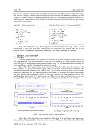 Inertial Navigation for Quadrotor Using Kalman Filter with Drift Compensation | PDF