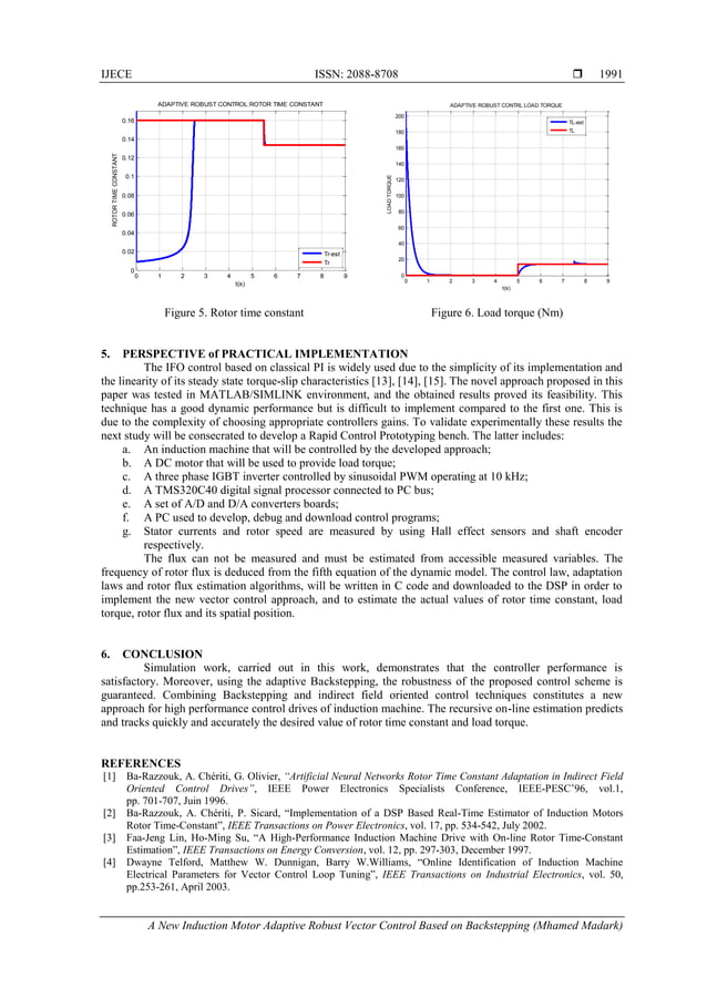 A New Induction Motor Adaptive Robust Vector Control Based On Backstepping Pdf 