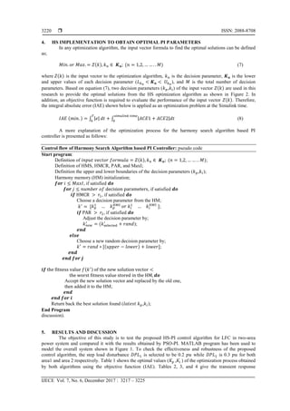 An Optimal LFC in Two-Area Power Systems Using a Meta-heuristic Optimization Algorithm | PDF