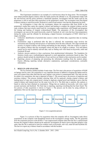 Experimental Analysis of Web Browser Sessions Using Live Forensics Method | PDF