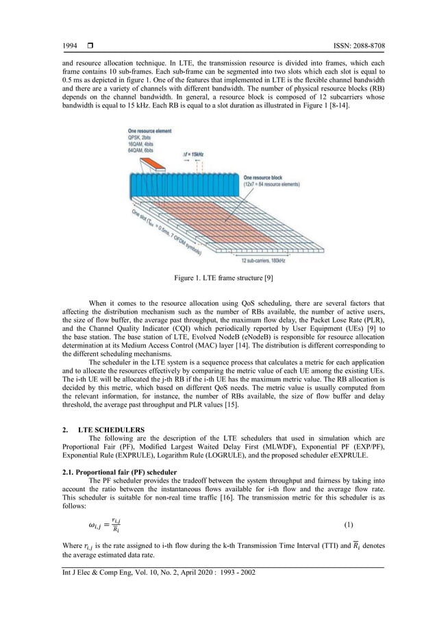 Enhanced Exponential Rule Scheduling Algorithm For Real Time Traffic In