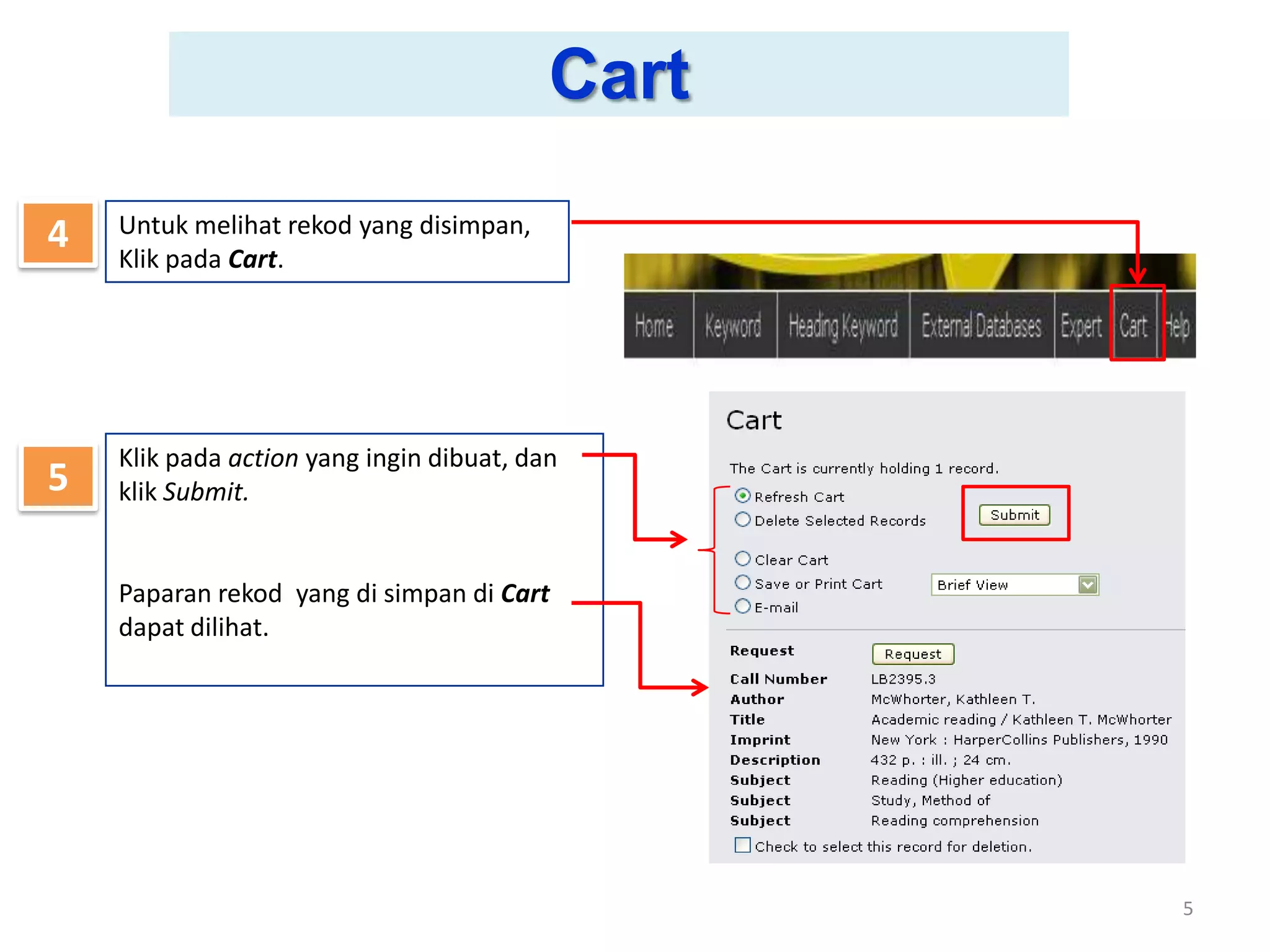 Penyimpanan Maklumat Pencarian | PPTX