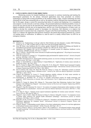 Real-time Heart Pulse Monitoring Technique Using Wireless Sensor ...