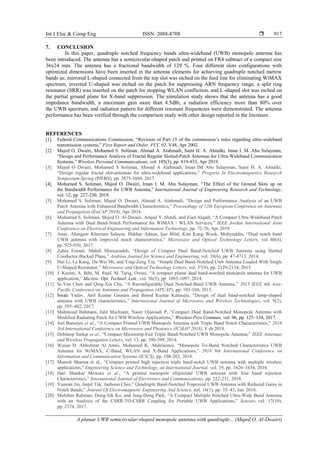 A planar UWB semicircular-shaped monopole antenna with quadruple band ...