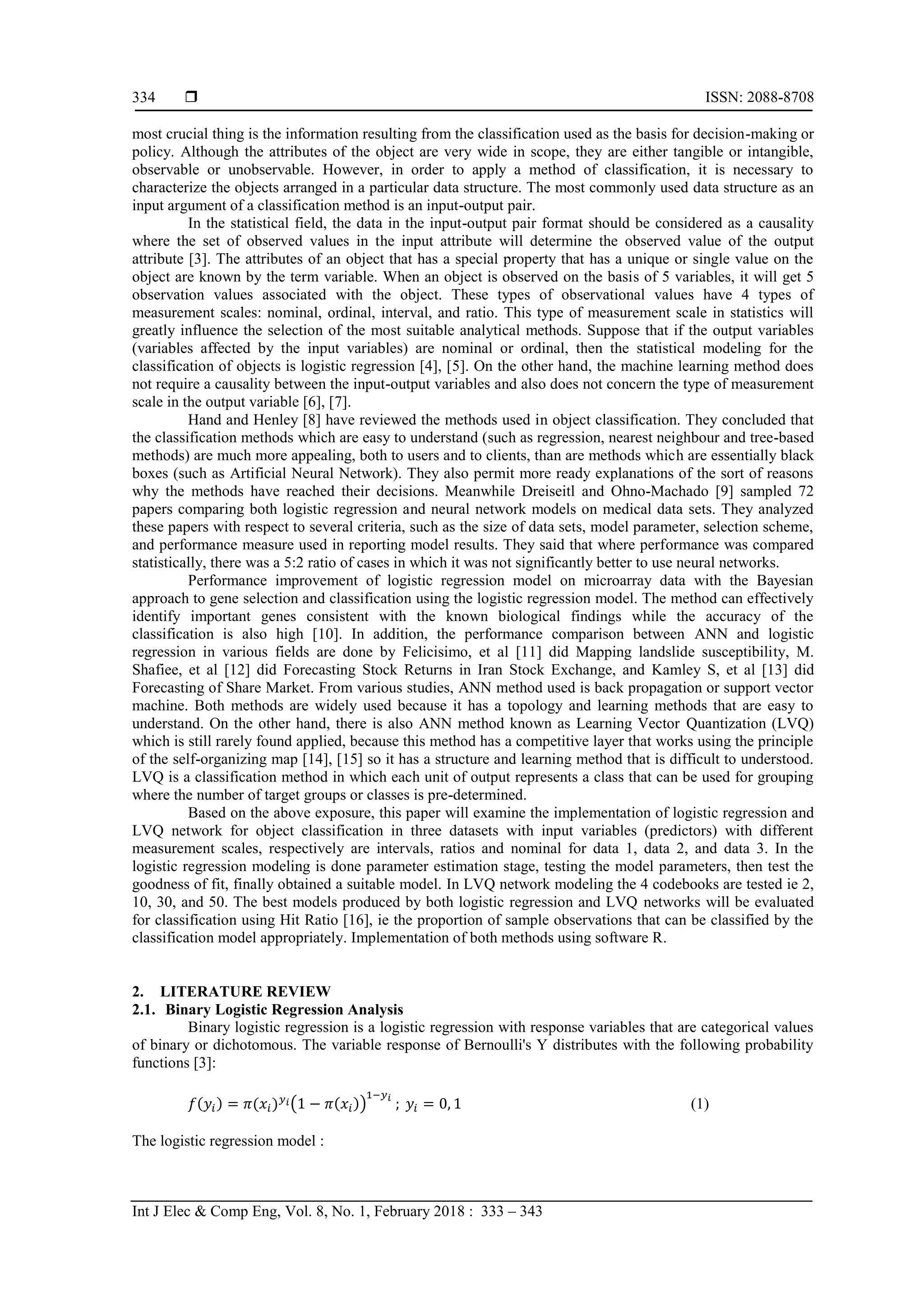 An Influence Of Measurement Scale Of Predictor Variable On Logistic Regression Modeling And