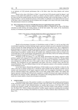 An Influence of Measurement Scale of Predictor Variable on Logistic Regression Modeling and ...