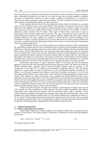 An Influence of Measurement Scale of Predictor Variable on Logistic Regression Modeling and ...