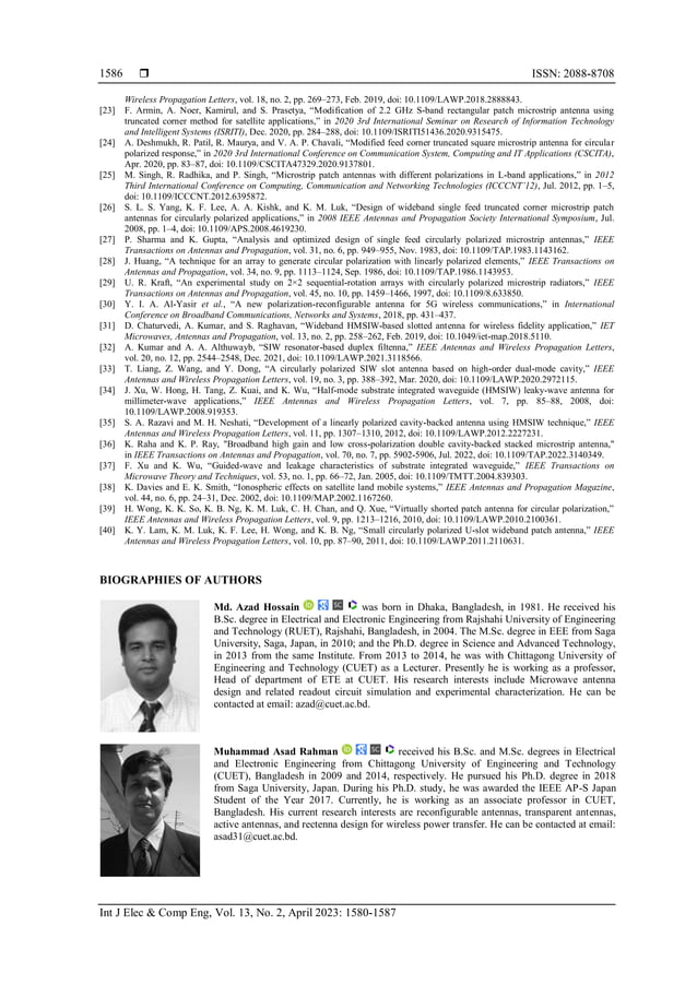 A Simple Design And Fabrication Of Polarization Reconfigurable Antenna For Industrial Scientific