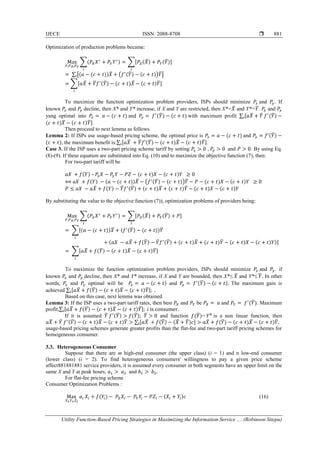 Utility Function-based Pricing Strategies in Maximizing the Information ...